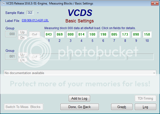 What are correct timing values with VCDS for 2003 TDI? | TDIClub Forums