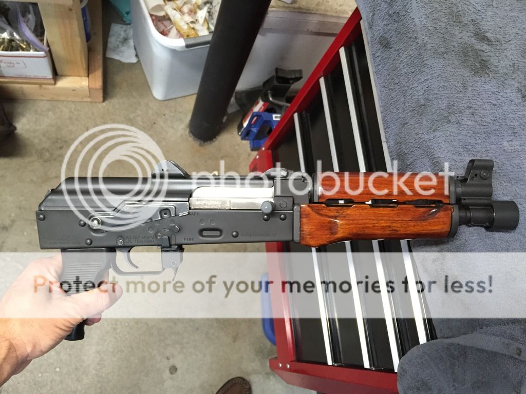 Zastava M92 pistol, ready to convert to M92 underfolder carbine. | AK ...